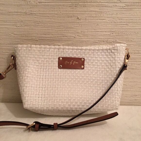 Mavis by Herrera | Bags | Mavisby Herrera Ecofriendly White Woven ...